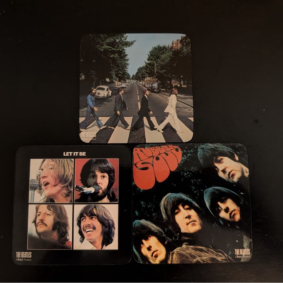The Beatles | Kitchen | The Beatles Album Cover Coasters | Poshmark
